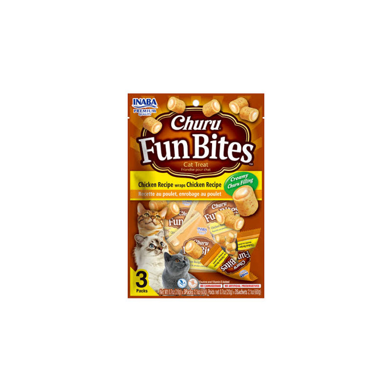 CHURU Fun Bites de Pollo con Creamy de Pollo